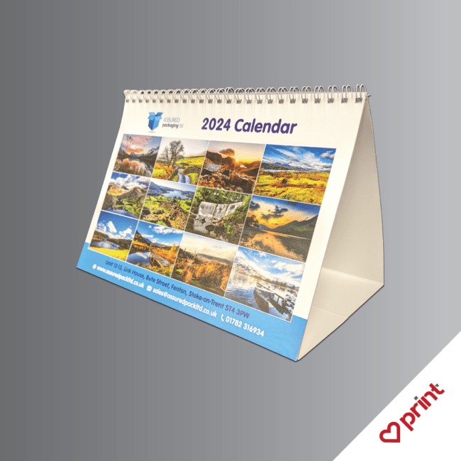 Bespoke Branded Calendars - Luv Print at Engage Creative